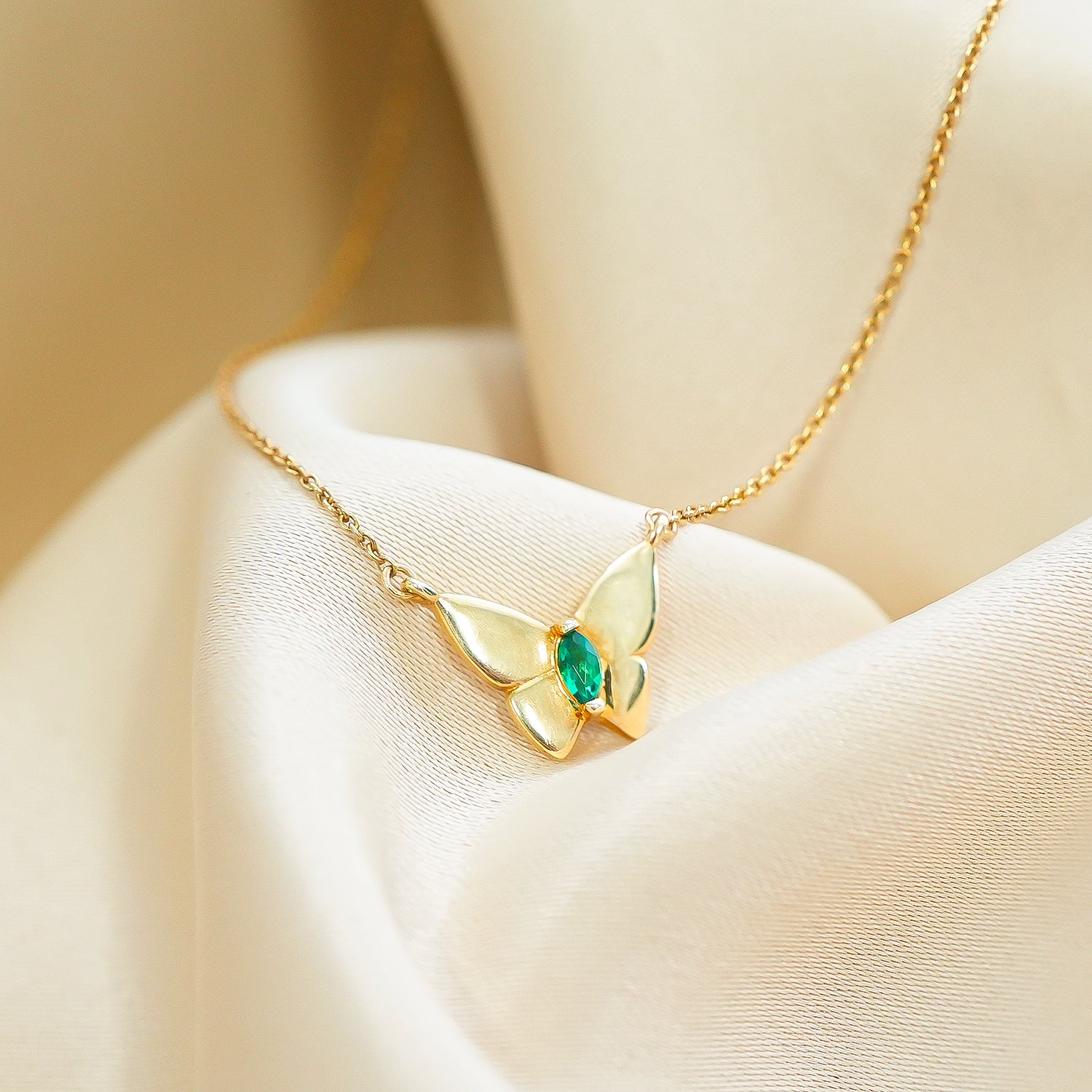 Butterfly Birthstone Necklace – Miki and Jane