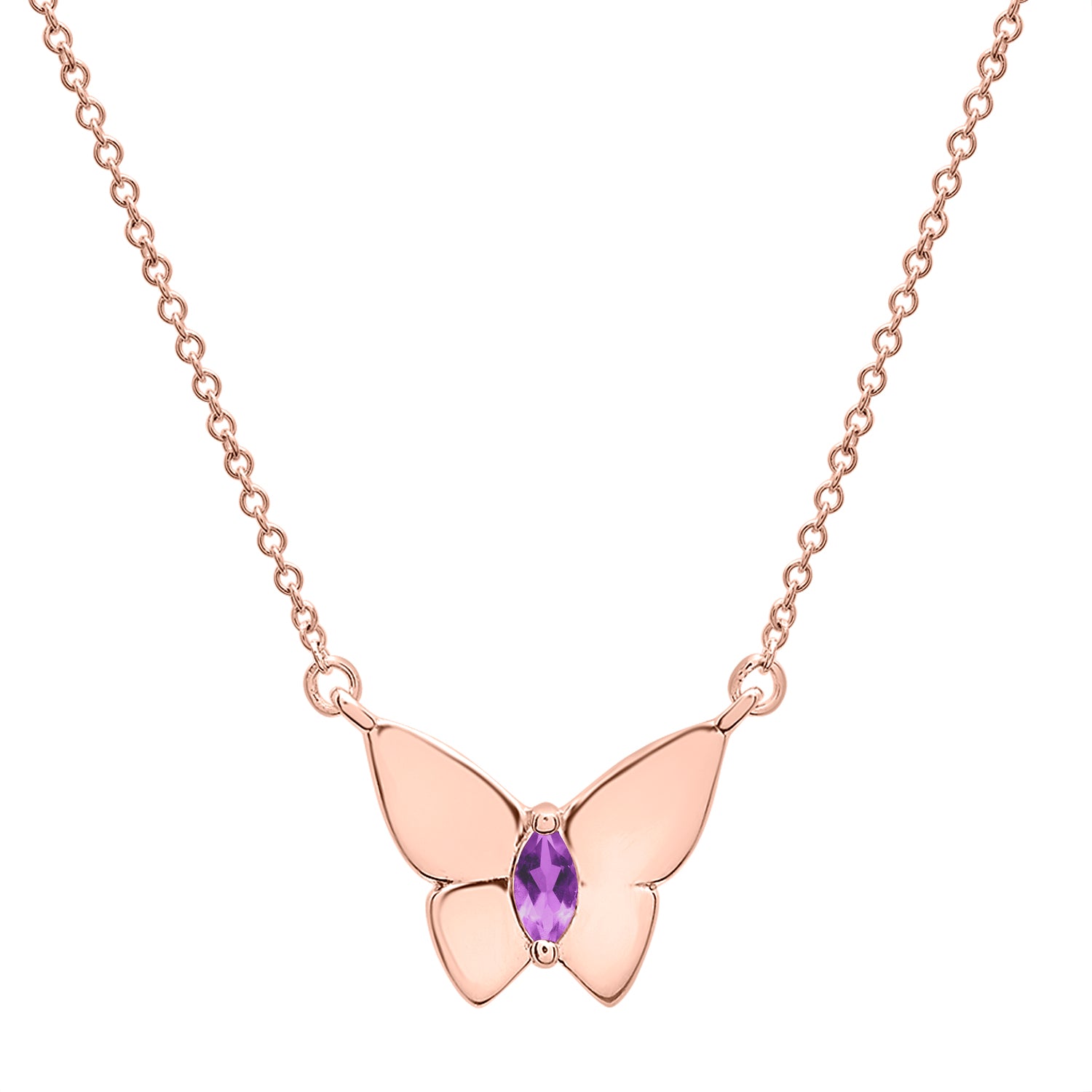 Stone butterfly necklace store